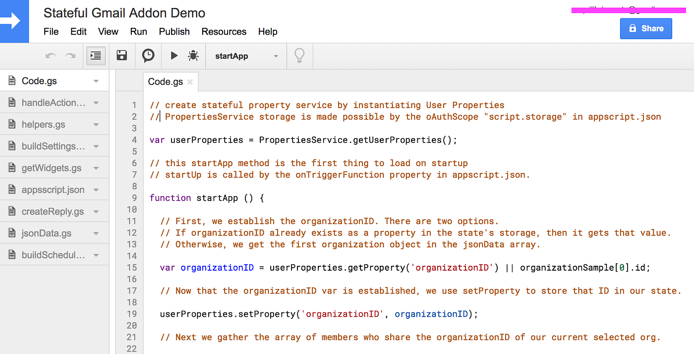 Google Apps Script: Creating Stateful Gmail Add-Ons | by Ezra Sandzer-Bell | ITNEXT