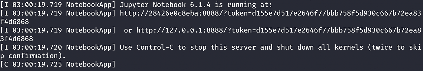 How to Run Jupyter Notebook on Docker | by Shinichi Okada | Towards ...