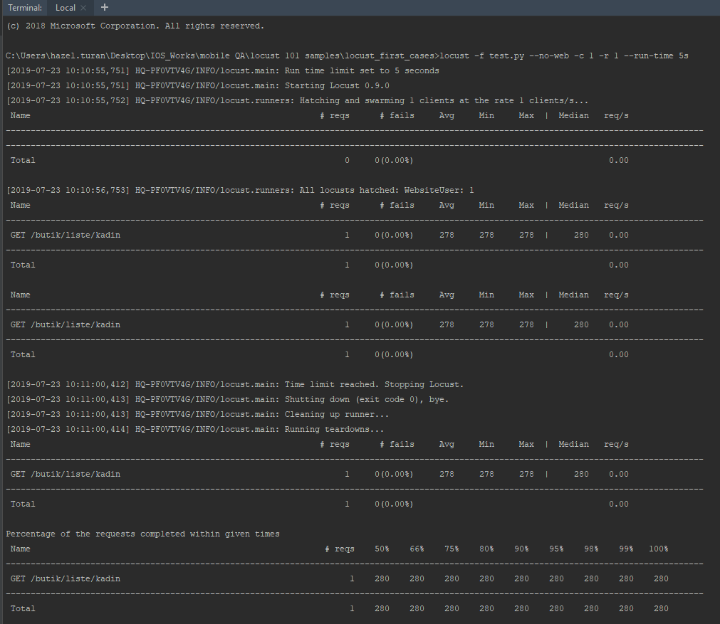 Locust ile Yük Testi -PART 3. Kurulum: Locust temelde Python ile… | by ...