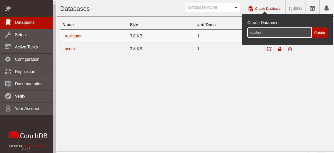 Getting Started With Apache Couchdb Fauxton By Jaque The Ksquare Group Medium
