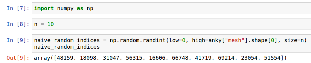 3D point cloud generation from 3D triangular mesh | by David de la ...