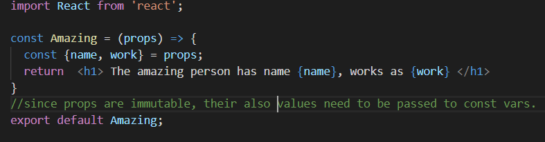 ReactJS (5:JSX, Props, States, setState, destructuring props & states ... ReactJS (5:JSX, Props, States, setState, destructuring props & states ...