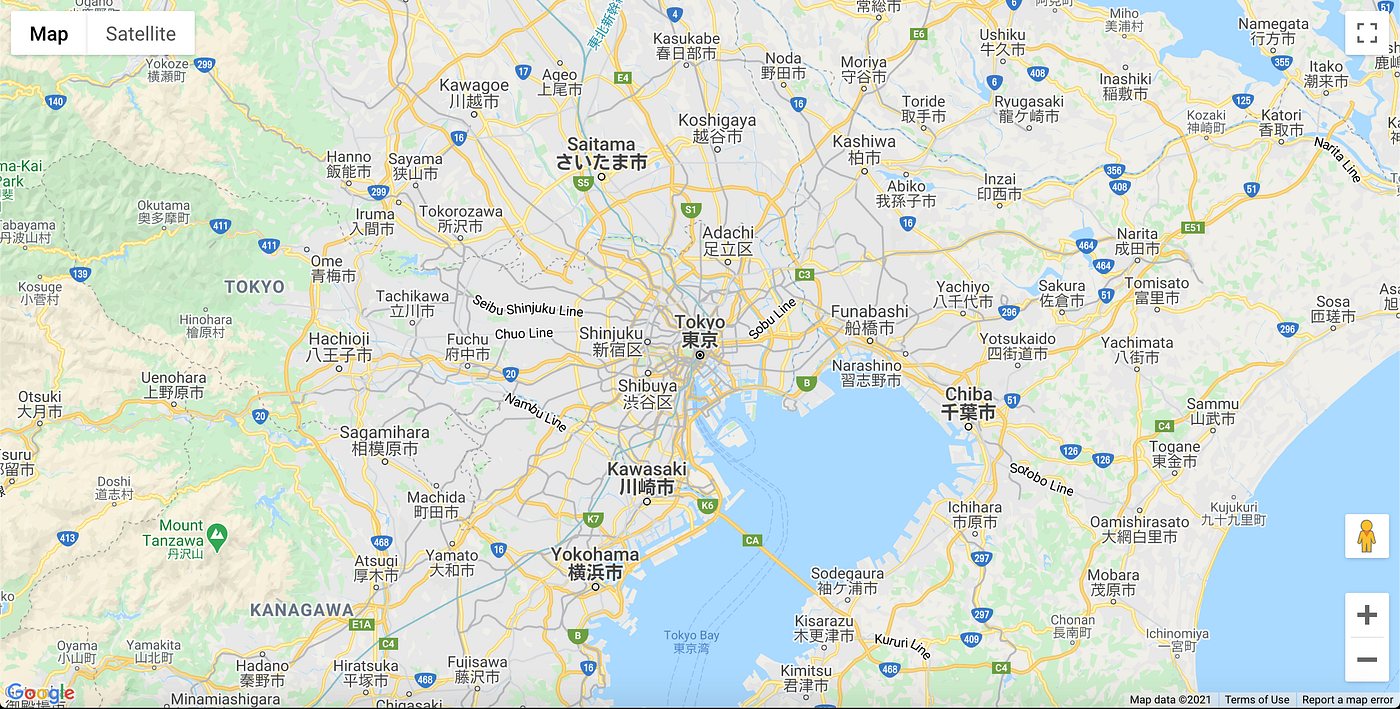 How to Add a Custom Google Map With React | by Chad Murobayashi | JavaScript in Plain English