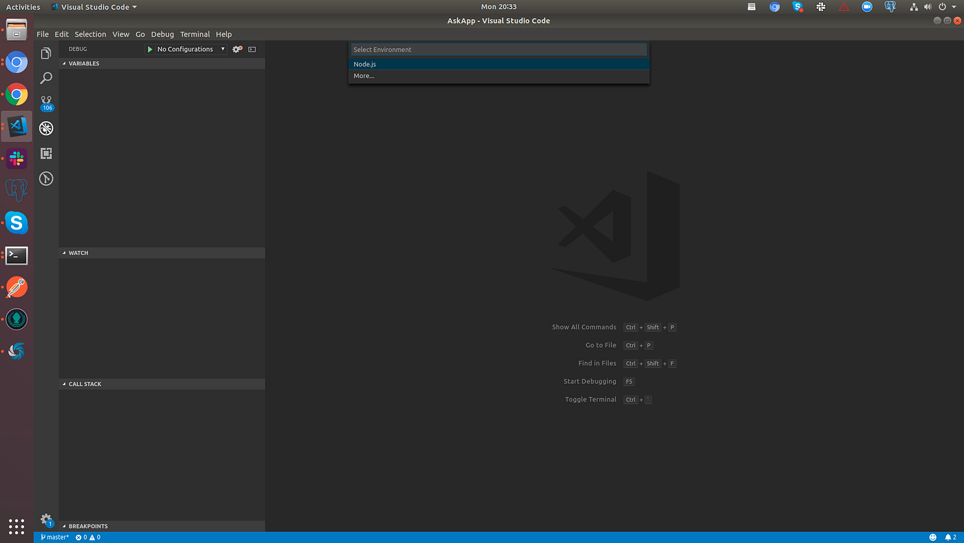 How to Debug Node JS application in VSCode | by Gopal Chavan | Medium
