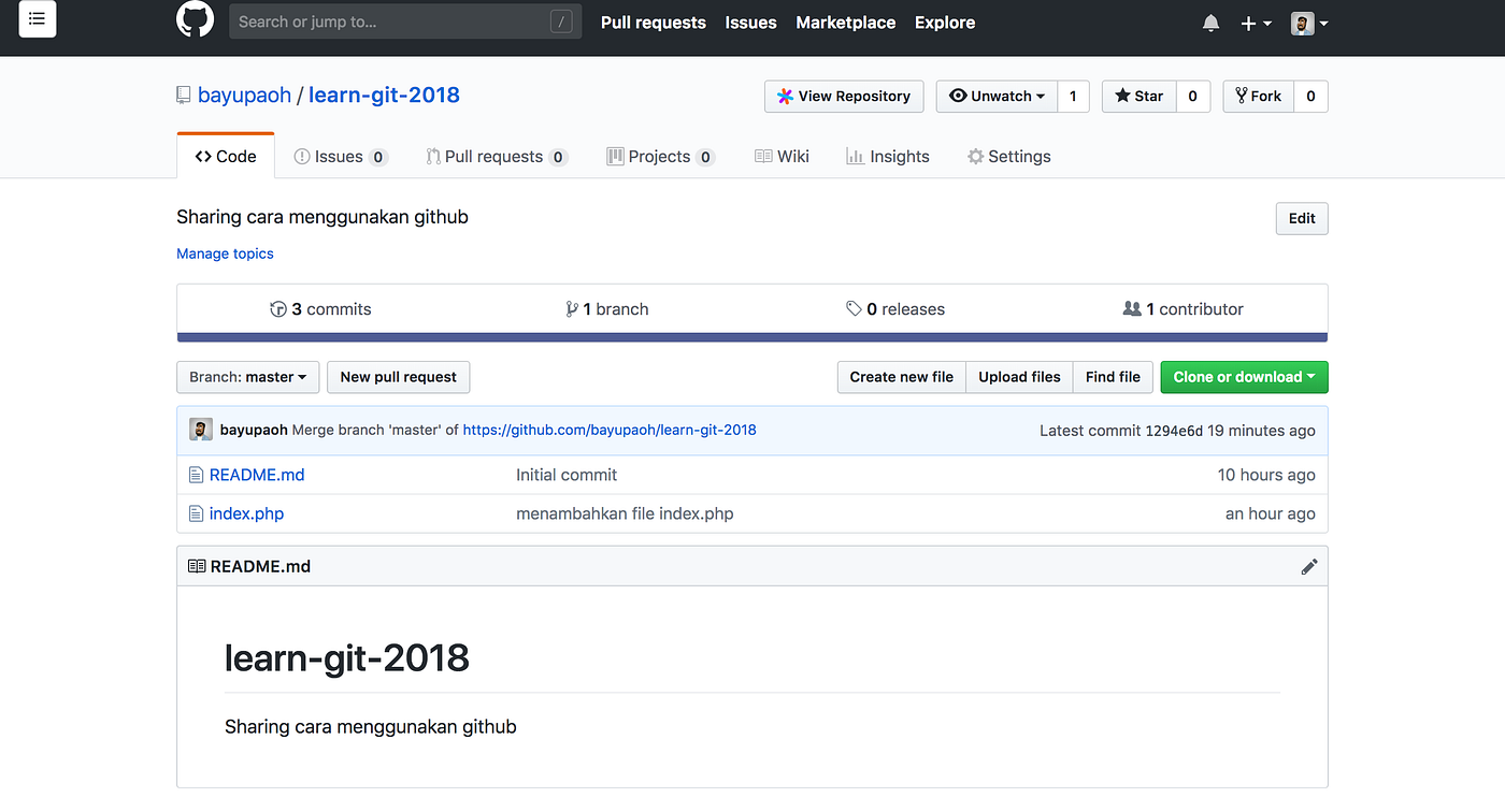 Kolaborasi Code dengan Git dan Github | by Bayu Firmawan Paoh | Medium