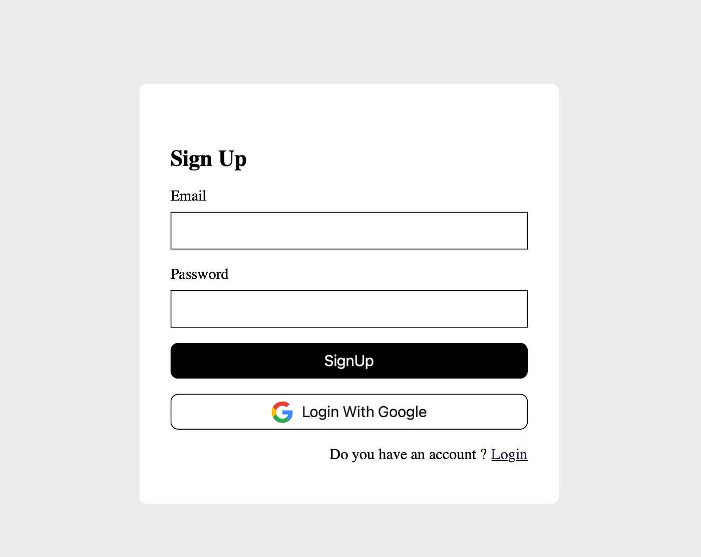 How To Manage Login and SignUp with Firebase Authentification ...