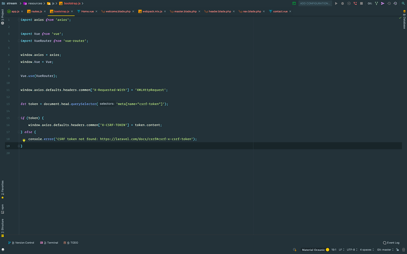 Side Project系列 簡單用laravel來搭配vue Spa And Vue Router By Wen Po Chen Medium