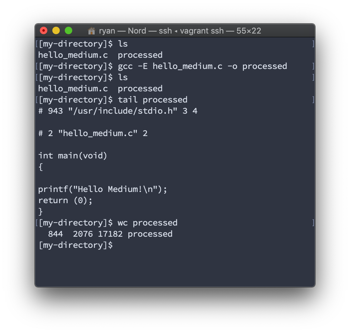 What happens when you type gcc main.c in your terminal? | by Ryan ...