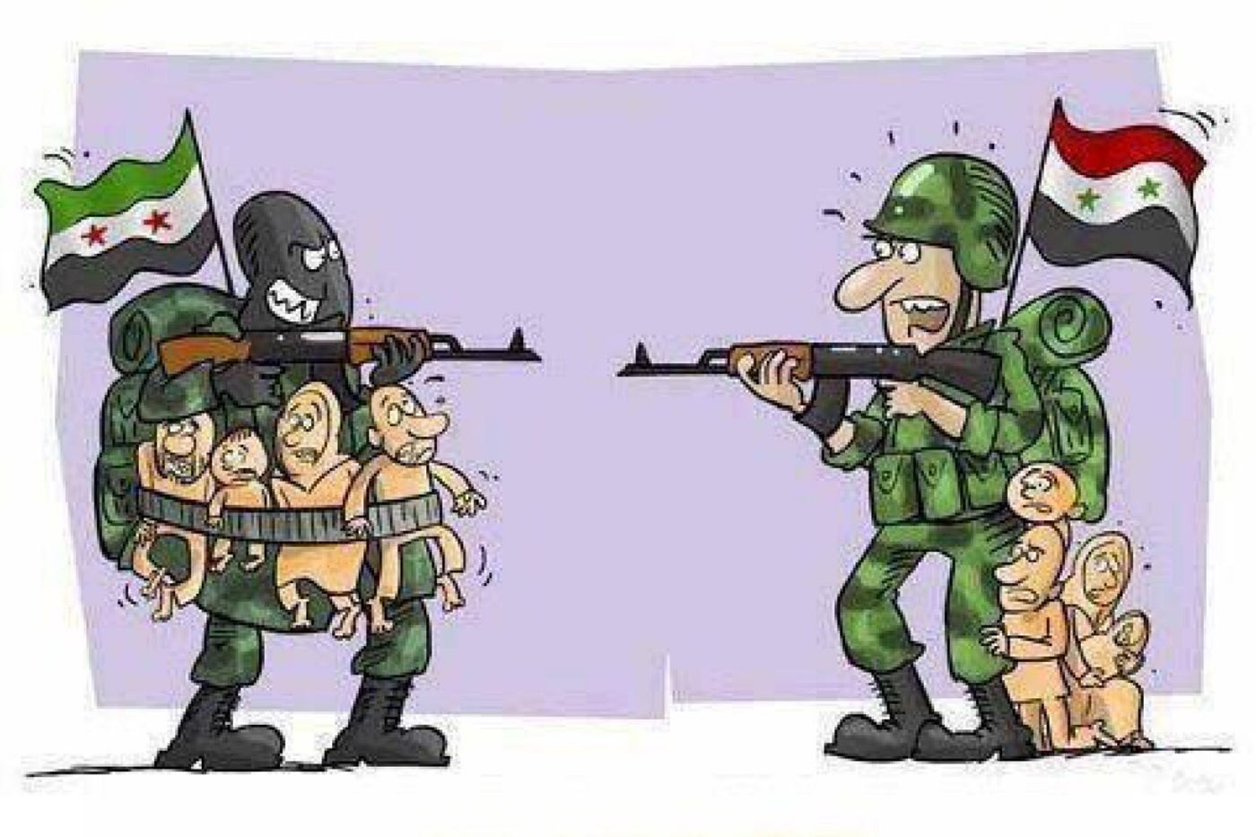 A picture paints a thousand words. Syria explained in 28 cartoons from ...