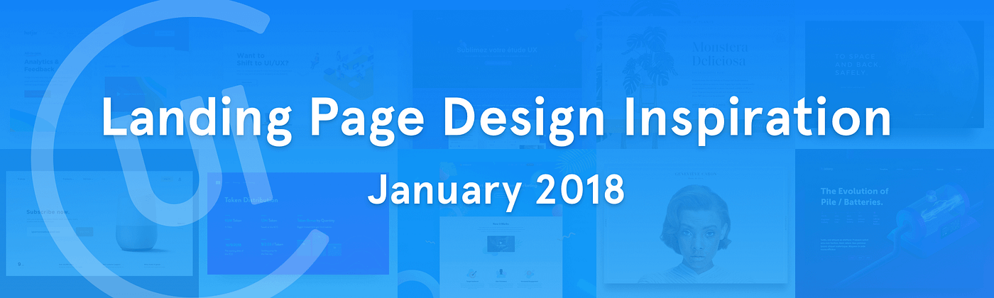 Landing Page Inspiration — January 2018 | by Collect UI | Collect UI ...