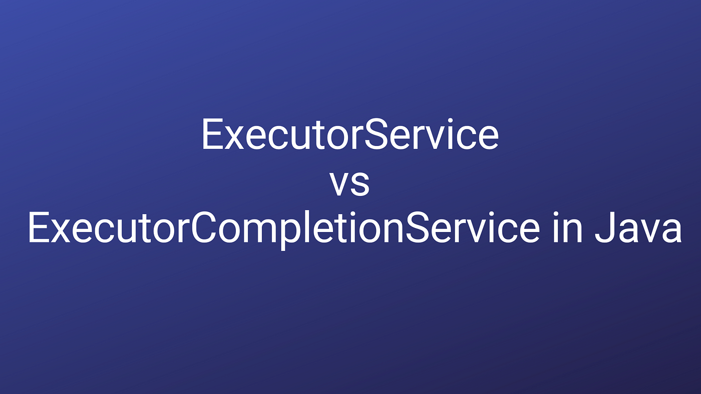 Executorservice Example