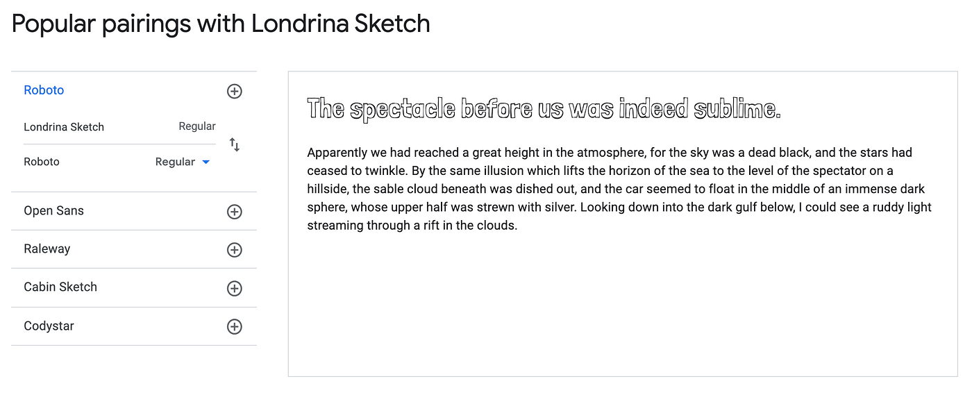 Using Google Fonts to Style Your Javascript App | by Seoyoung Chloe Kim ...