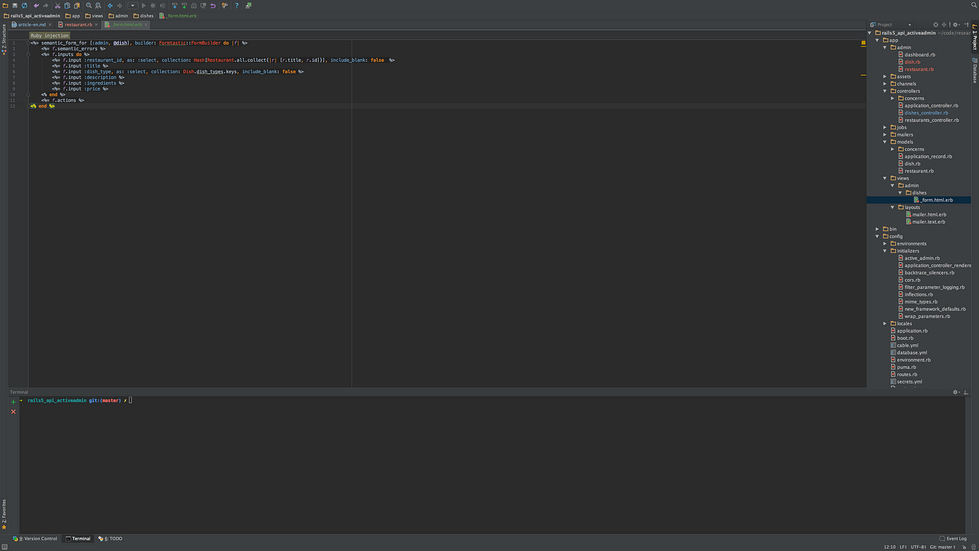 Using Activeadmin As A Backend In Rails 5 Application By Master Of Code Global Masters Blog