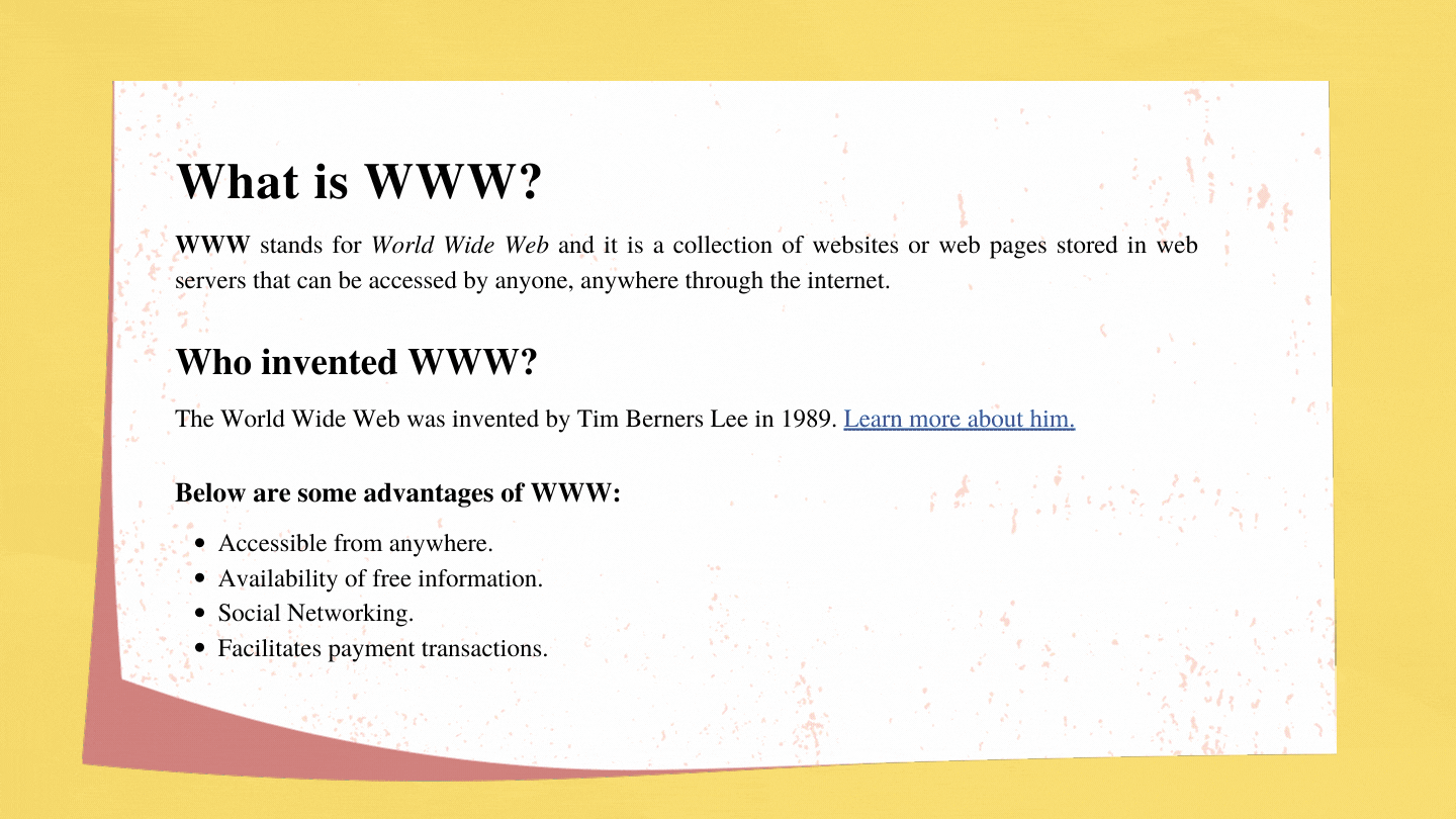 A Beginners Guide To Html Learn The Basics Of Html By Nisandi Jayasuriya Codex Medium