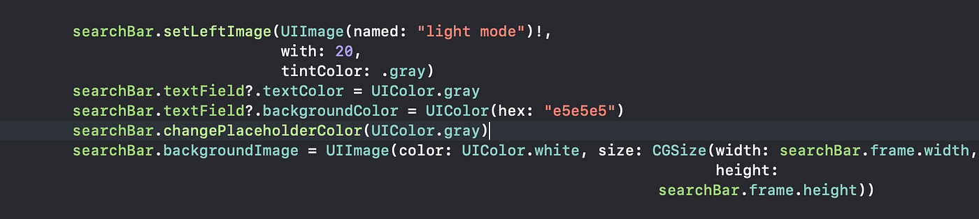 Customize UISearchBar for different iOS versions | by Mukesh Mandora | Medium