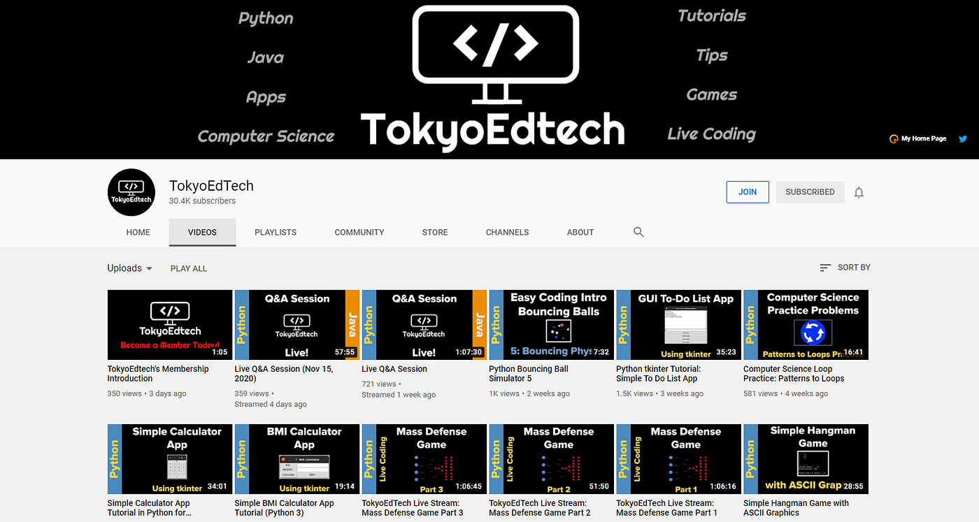 The Best Youtube Channels To Learn Python | The AI Enthusiast