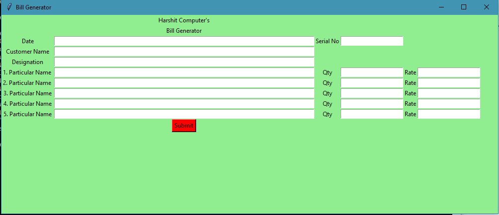 How I Build Cash Memo and Bill Generator for Local Shops | by Vinay ...