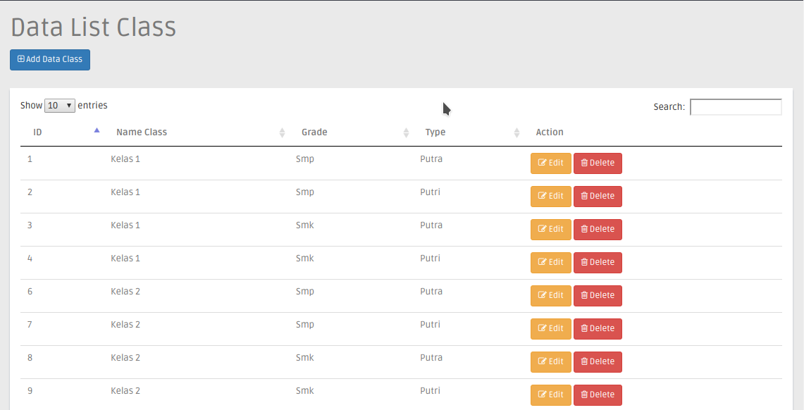 Datatables Laravel. Cara menambahkan Datatables di laravel | by Sabil ...