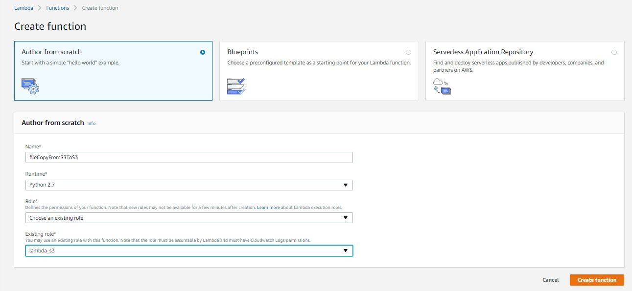 AWS Lambda with python examples. AWS Lambda is a server less computing… | by stephinmon antony ...