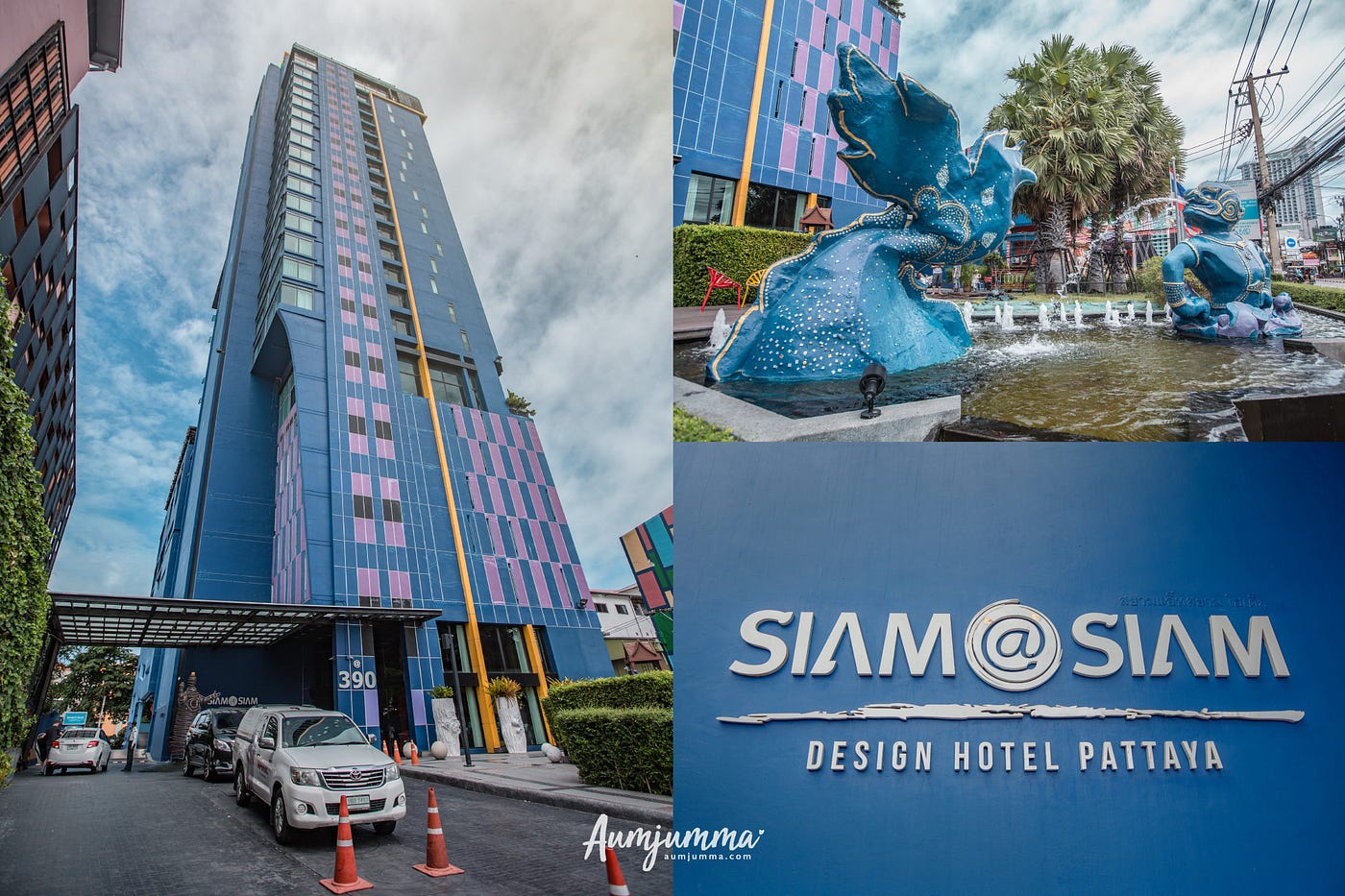 รีวิว Siam At Siam Design Hotel Pattaya ดีไซน์โฮเท็ลสุดจี๊ด ห้องพักหลัก ...