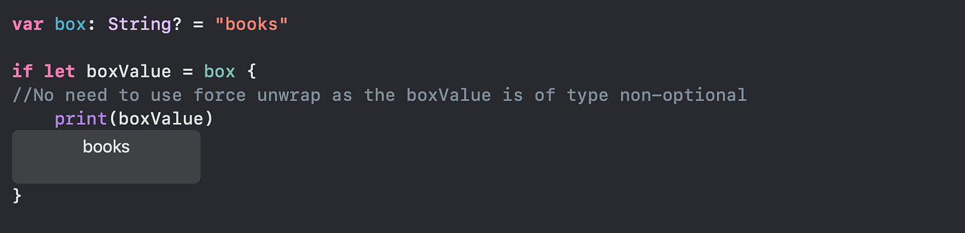 5 Different ways of working with Optionals in Swift. | by Rohit Jangid ...