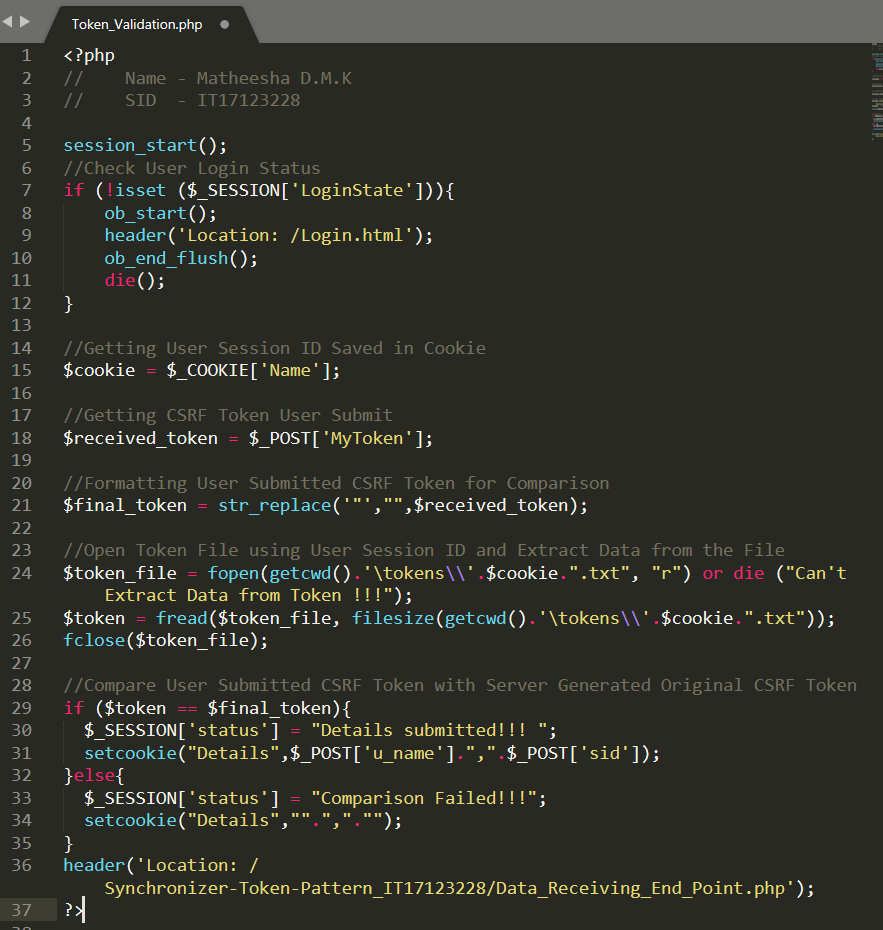 Synchronizer Token Pattern — CSRF | by Kalani Matheesha | Medium