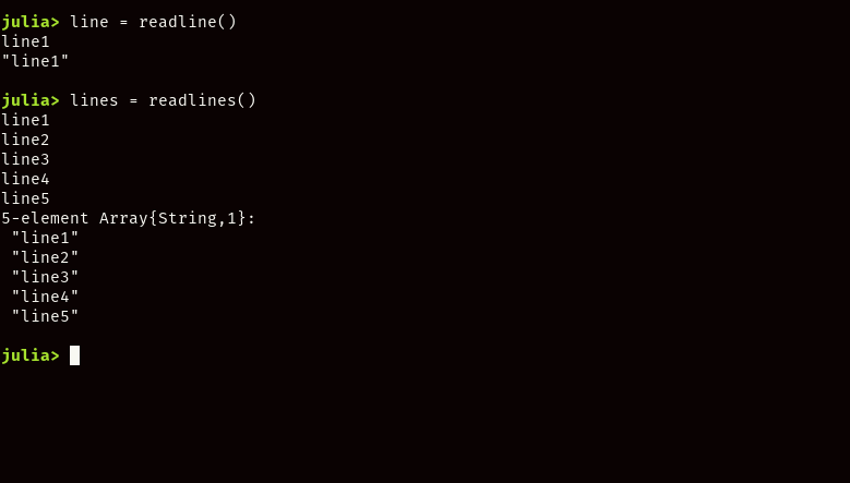 Read-Eval-Print Loop in Julia. A brief introduction to Julia’s REPL ...