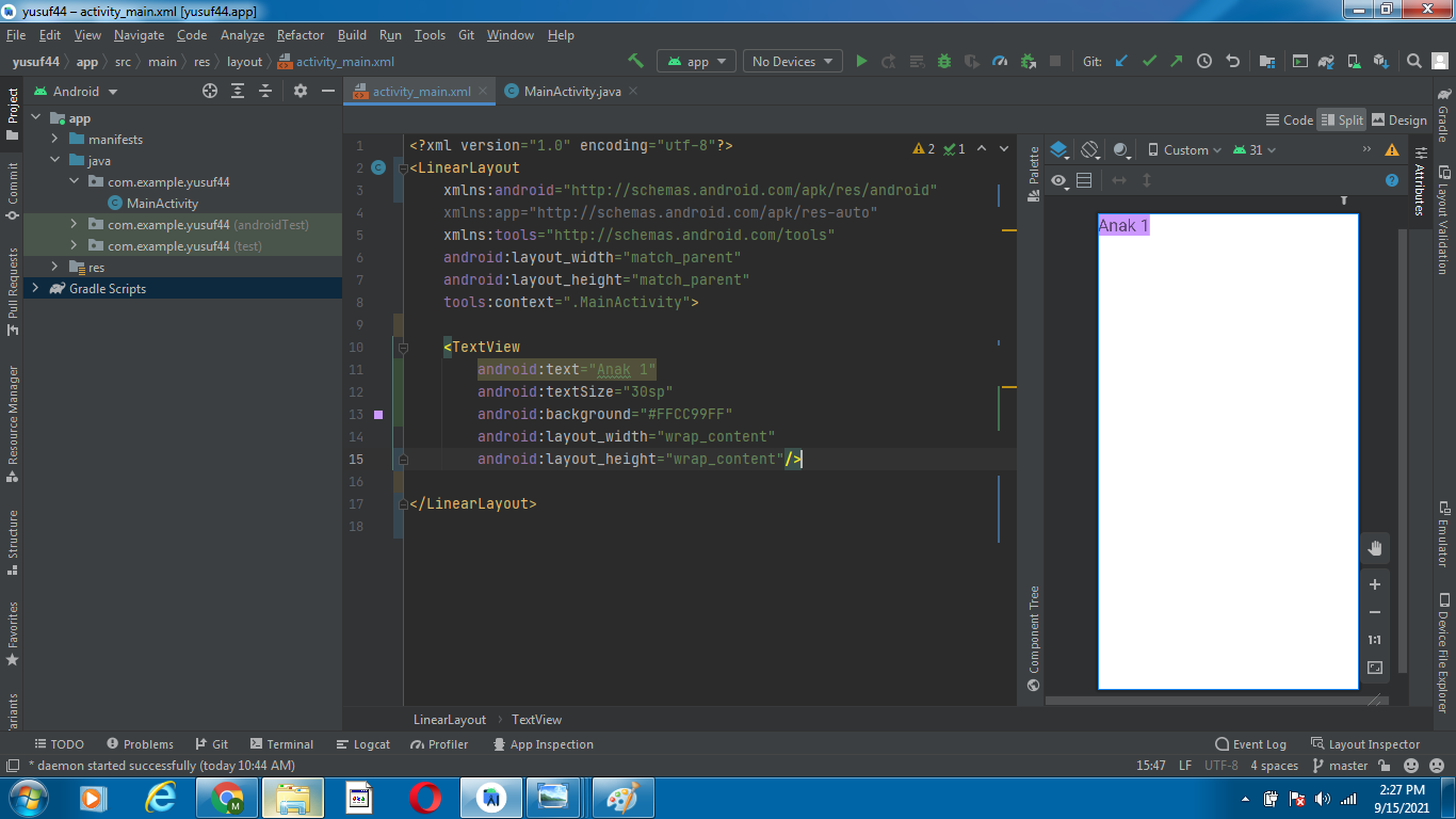 CARA UPDATE PROJECT ANDROID STUDIO KE GITHUB : | by Yusufmuhammad | Medium