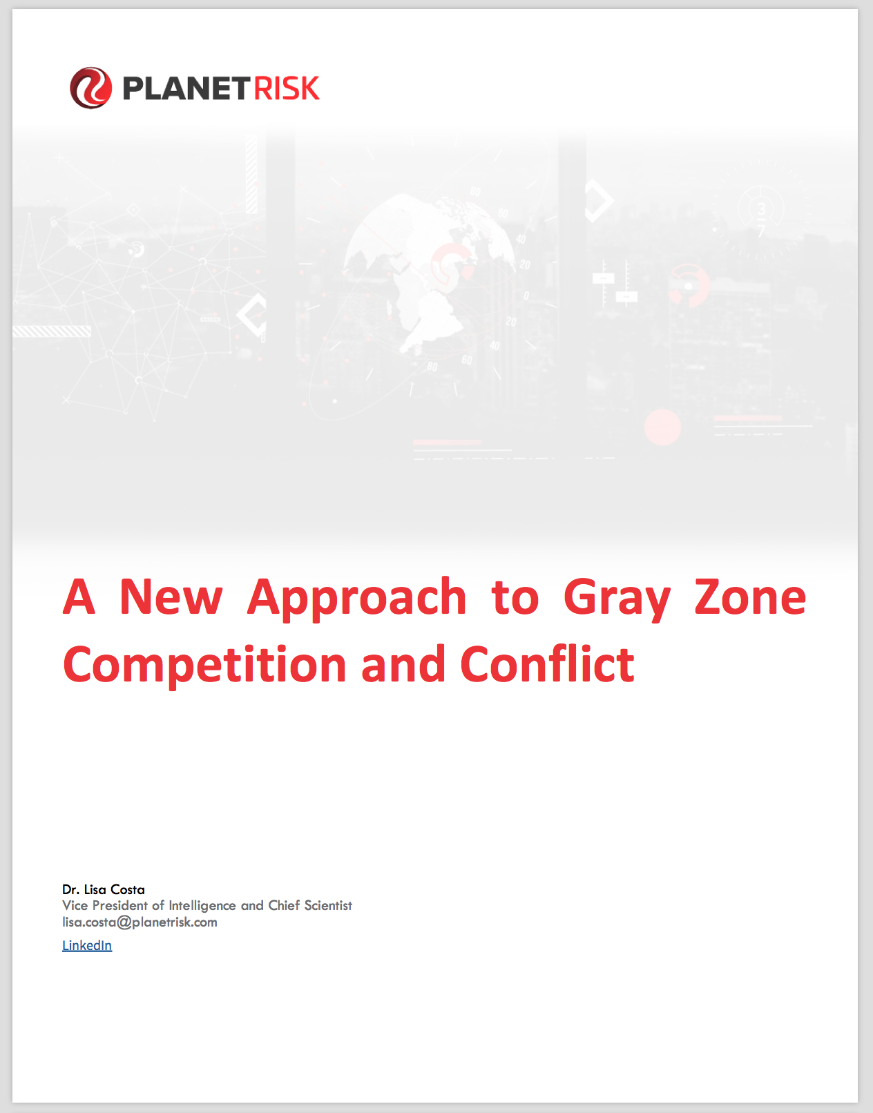 A New Approach to Gray Zone Competition and Conflict | by Planet Risk ...