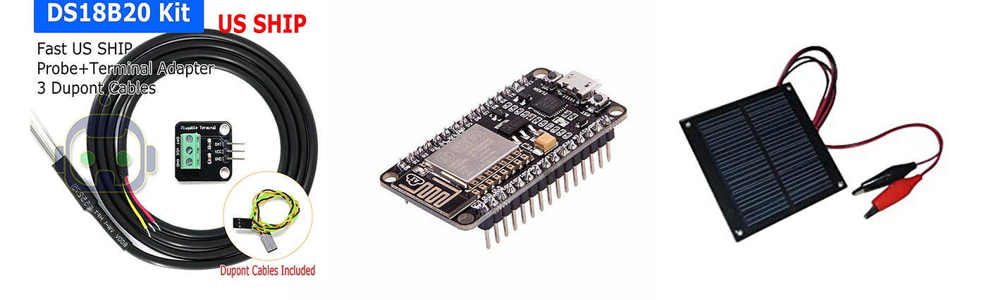DS18B20 Temperature Sensor and NodeMCU to Thingspeak | by Charlotte ...