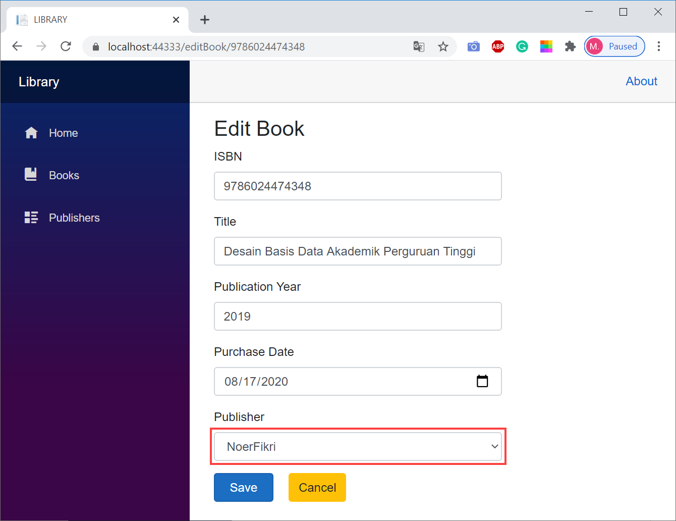 Blazor Server Project 2 How To Implement A Dropdown List By M Ramadhan Informatics Medium