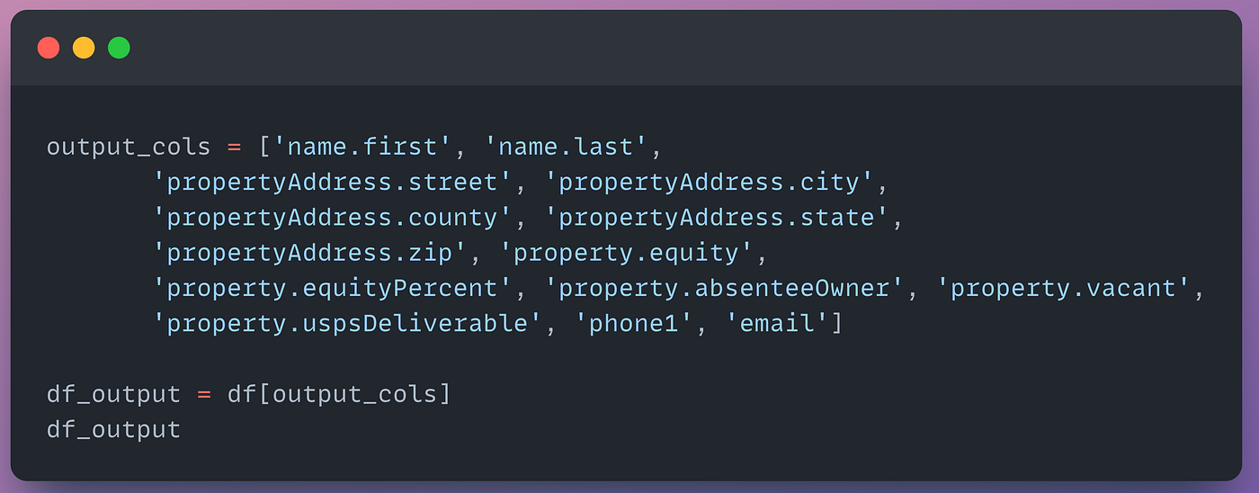 BatchData API: Property Skip Trace Home Owners using Python | by Ariel Herrera | May, 2022 ...