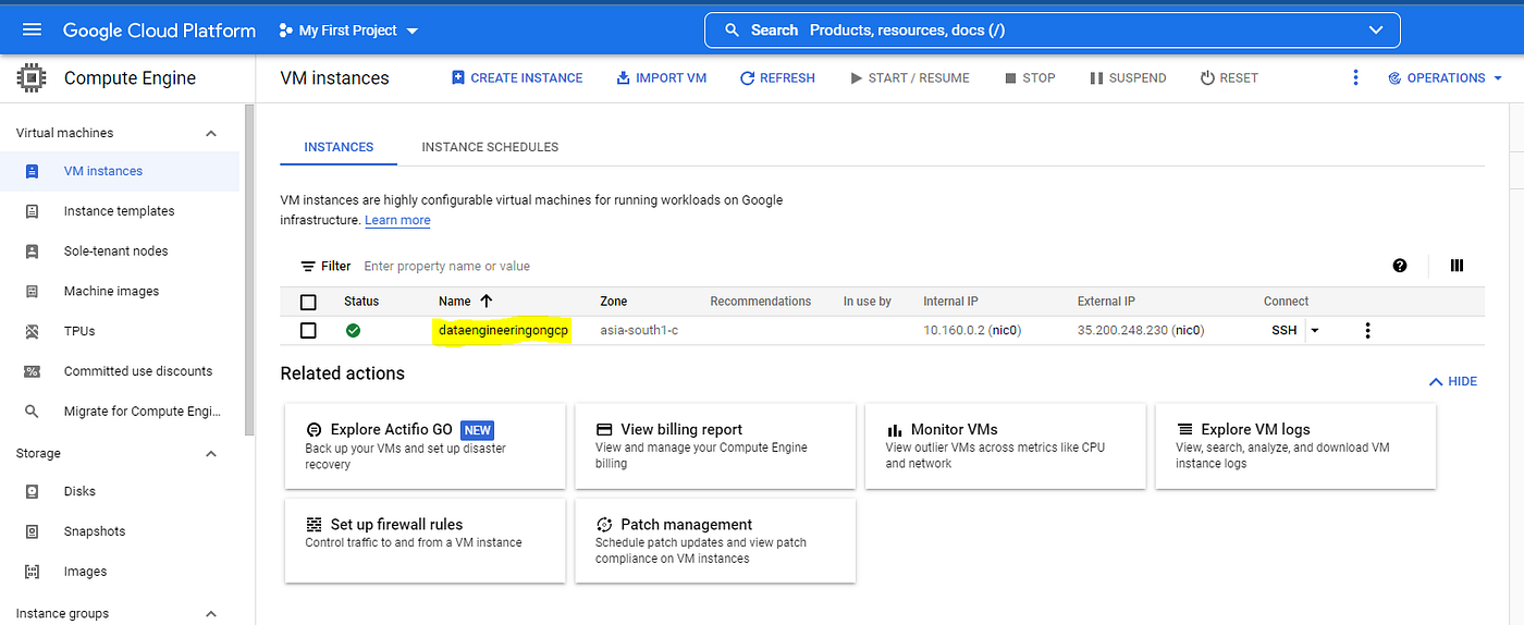 How to Create a instance on GCP. GCP which stands Google Cloud Platform ...