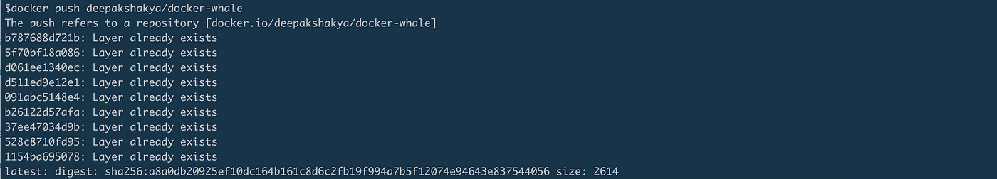 Beginner’s guide to use docker (Build, Run, Push and Pull) | by Deepak Shakya | Medium