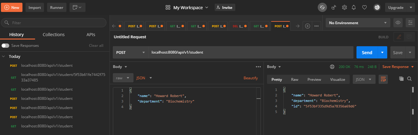 Creating RESTful APIs with Spring Boot 2 and MongoDB | by Salaudeen ...