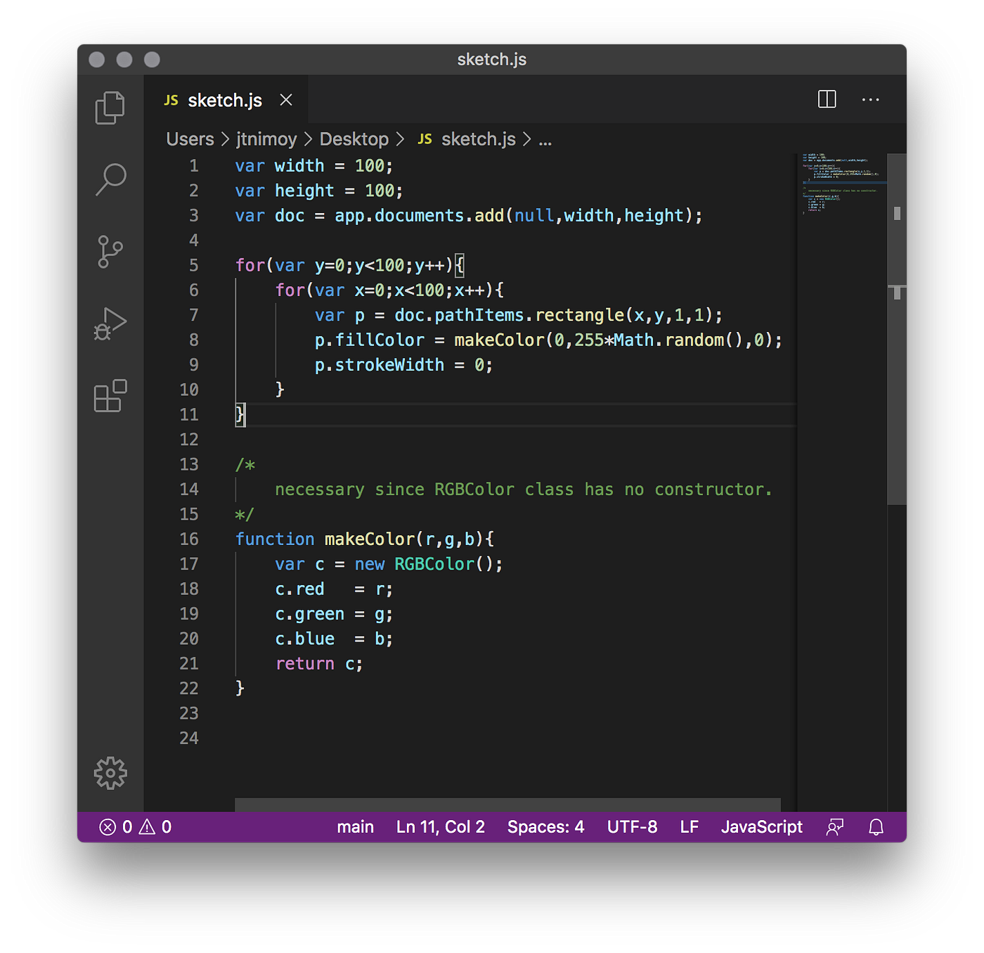 Illustrator Scripting in Visual Studio Code | by JT Nimoy | Medium