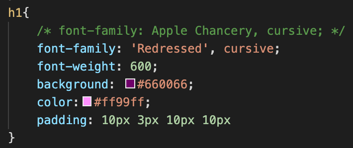 Getting Fancy with the Fonts. In preparation for a JavaScript project ...