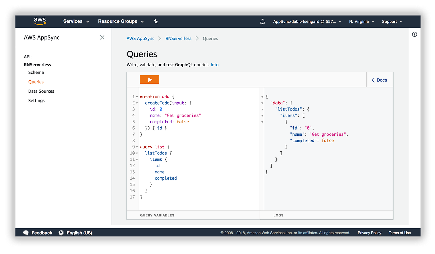 Building Serverless Mobile Applications with React Native & AWS | by Nader Dabit | React Native ...