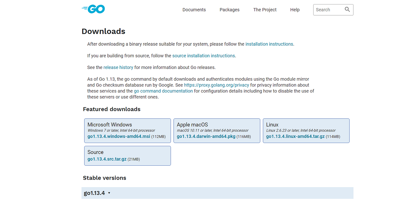 What is Golang and how to install it? | by pratik mahankal | Medium