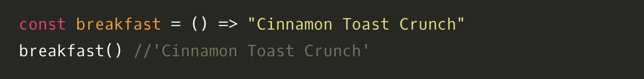 Arrow Function Return Rules The Functional Nature Of Javascript… By Grace Tan Medium