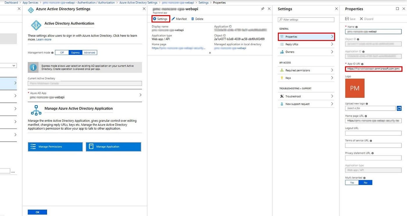 Azure Active Directory — App Service Authentication And Authorization