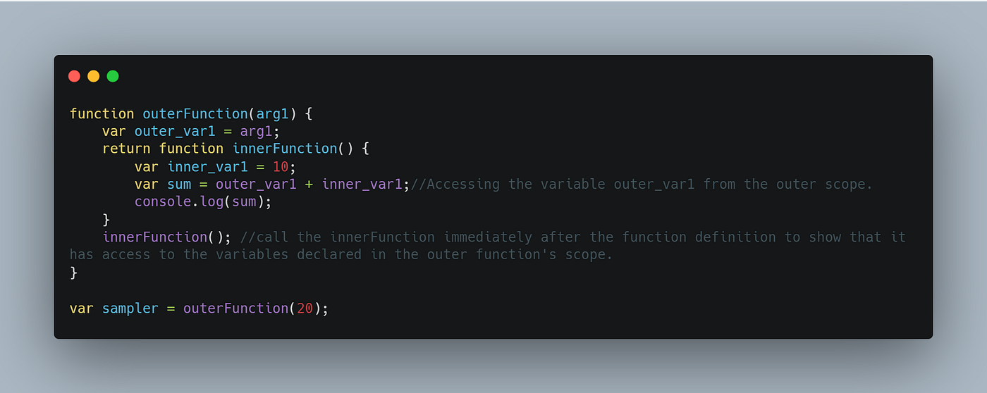 Navigate the deepest parts of JavaScript- Closures [1/10] | by aiswarya ...
