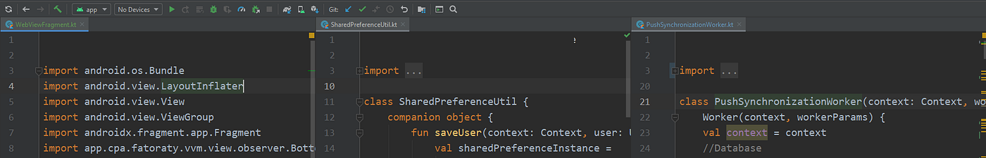 Split Your Android Studio Code Editor | by Nourhan Gehad Abdelkareim ...