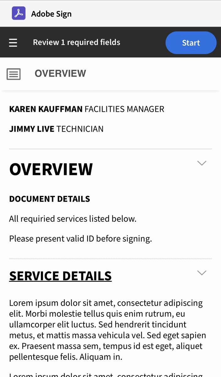 Signing Contracts on the Go with Liquid Mode in Adobe Acrobat Sign | by ...