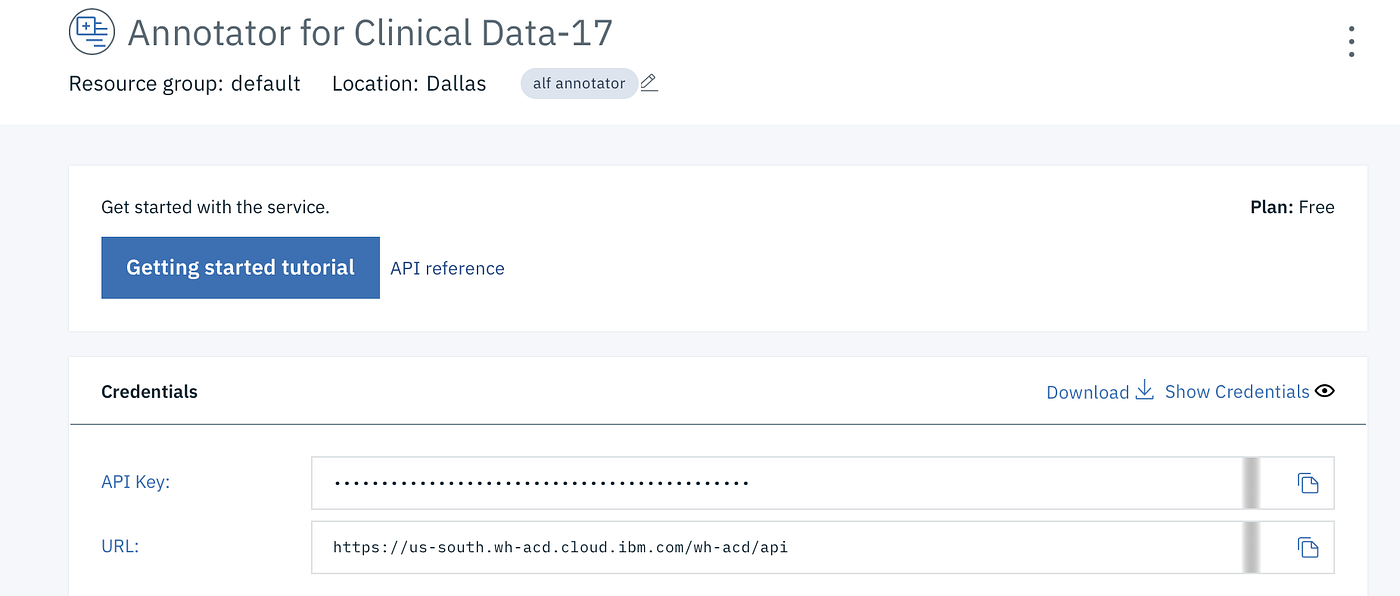 Using ‘Annotator for Clinical Data’ in the IBM Cloud | by IBM Developer Advocate in Silicon ...