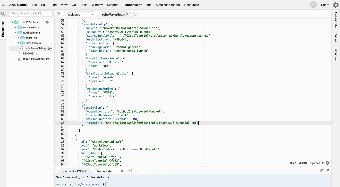 Set up ROSbot2.0 with AWS RoboMaker | by HSING-HUNG WAN | DX Innovation ...