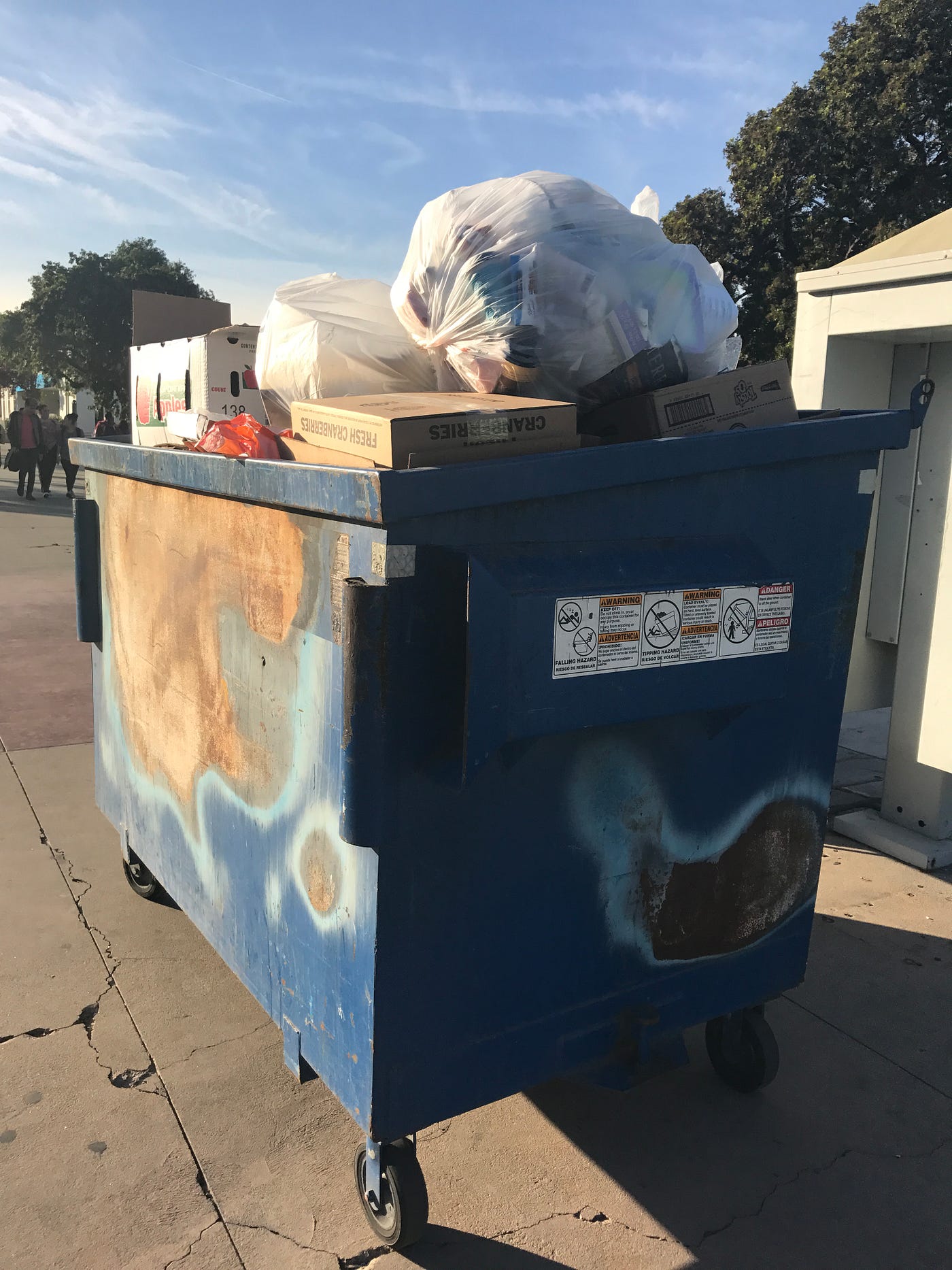 How Clean is Our Campus?. This is one of the campus’s trashcans… | by ...