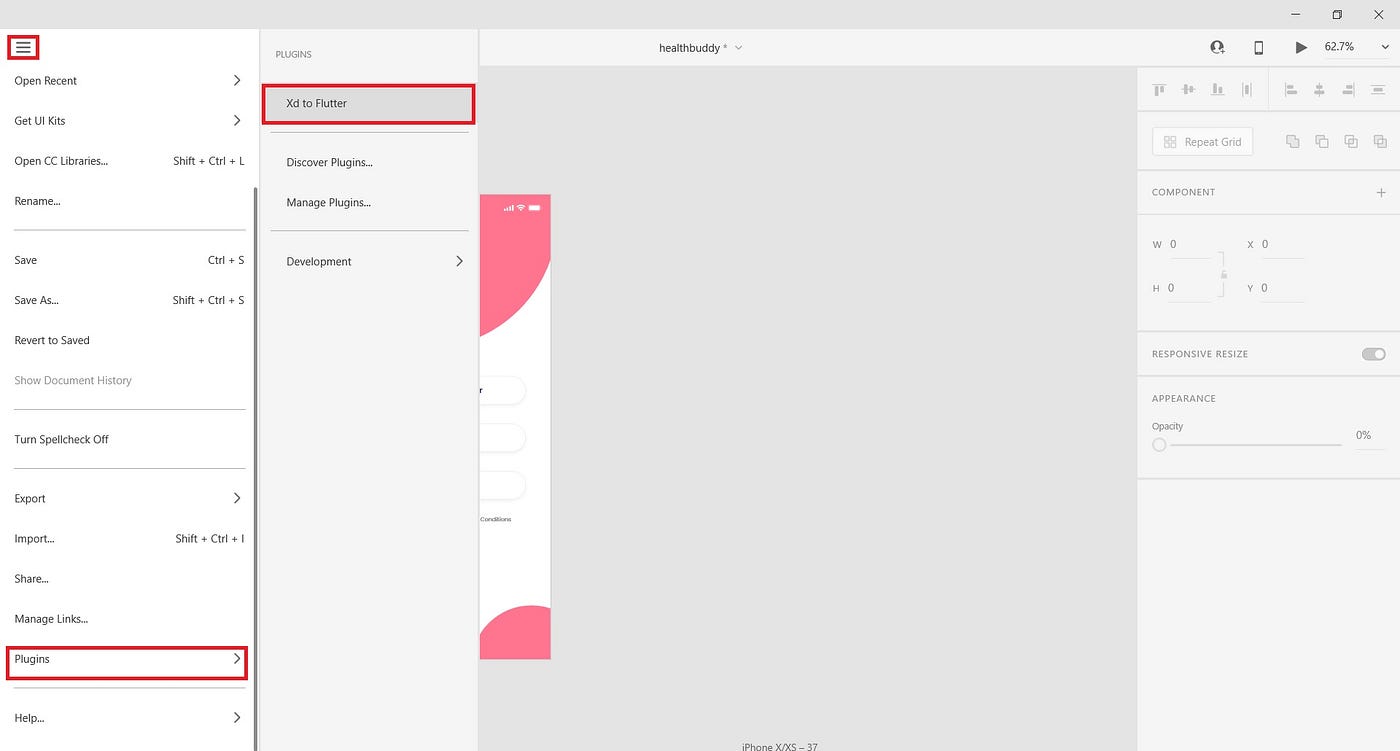 Improve your Flutter UI code productivity using Adobe XD | by rakesh pandith | Medium