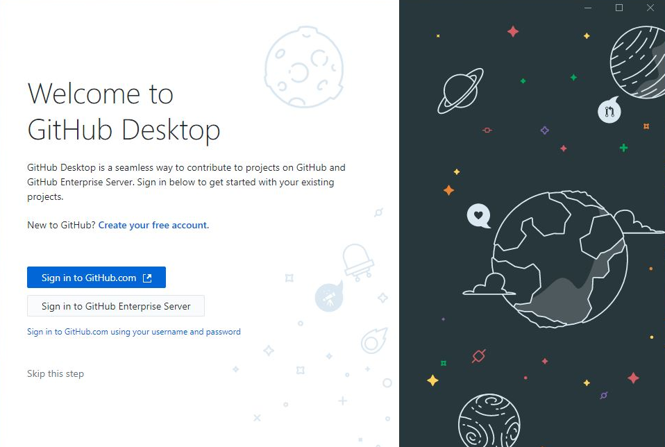 2 Minutes To Set Up Git Github And Github Desktop On Windows By Joos Korstanje Medium 6667