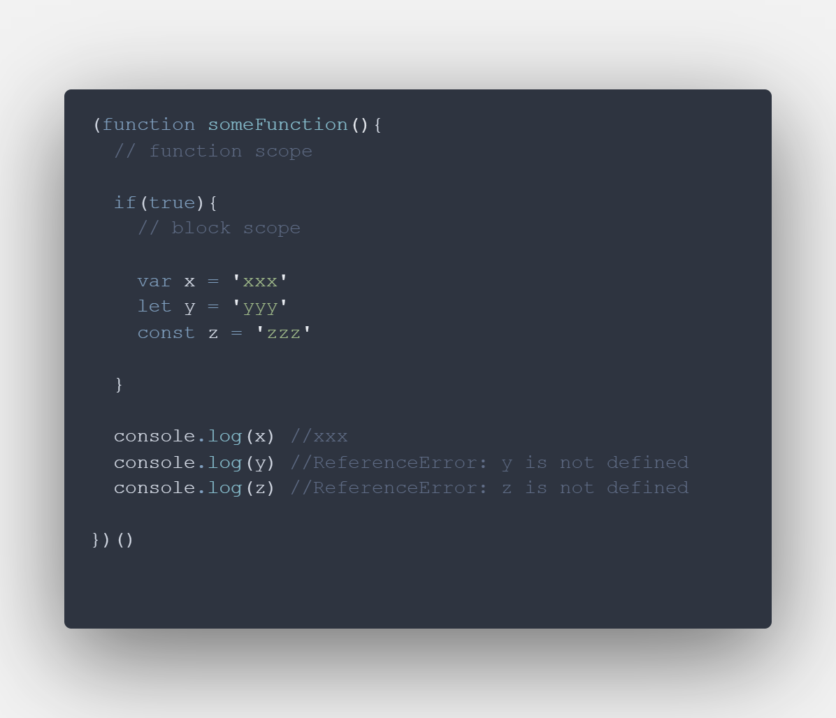 Javascript var, let & const. http://blog.aldyandika.id/2022/01/javasc ...